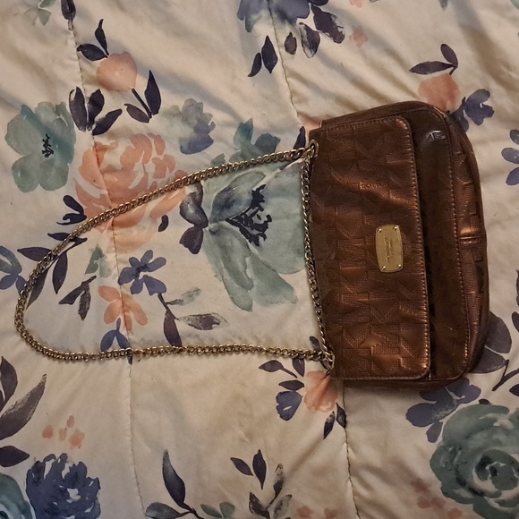 MICHAEL Michael Kors | Bags | Michael Kors Copper Shoulder Bag With ...